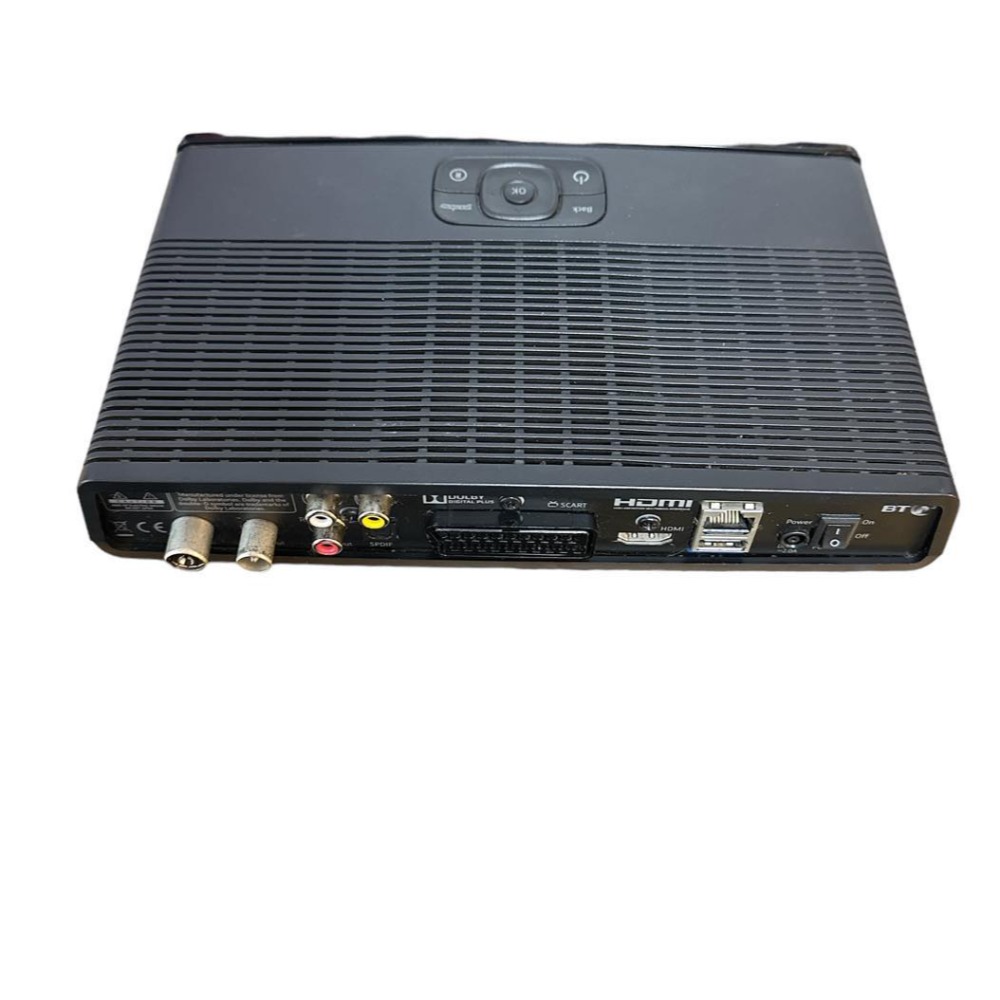 Pre-owned BT YouView Box DTR-T2100 / 500GB HD Freeview Recorder & Catch ...